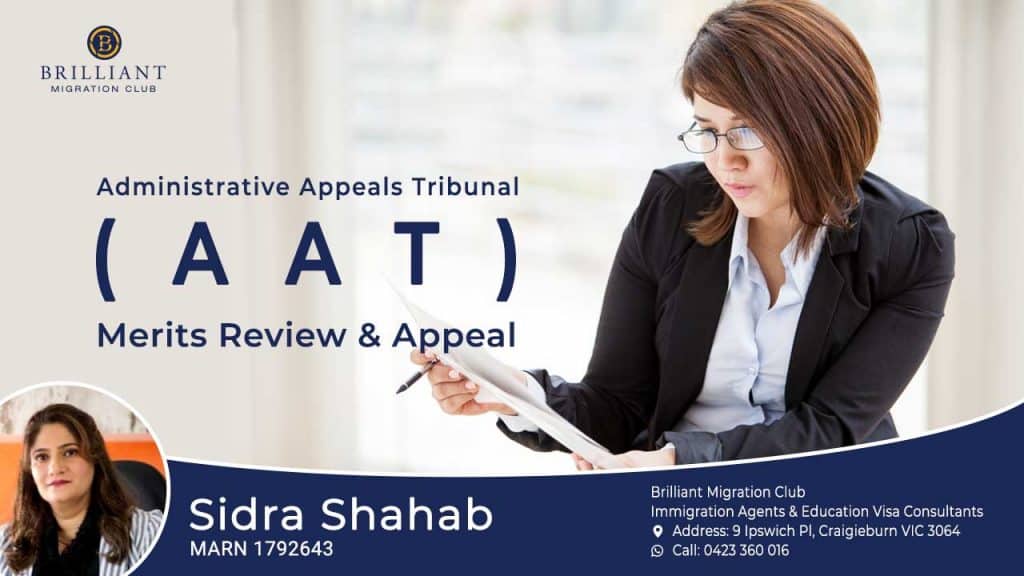 AAT REVIEW APPEAL | Brilliant Migration Club