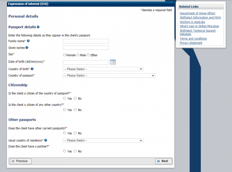 Expression of Interest | Brilliant Migration Club