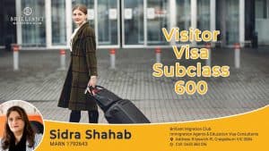 Visitor Visa Subclass 600 | Brilliant Migration Club